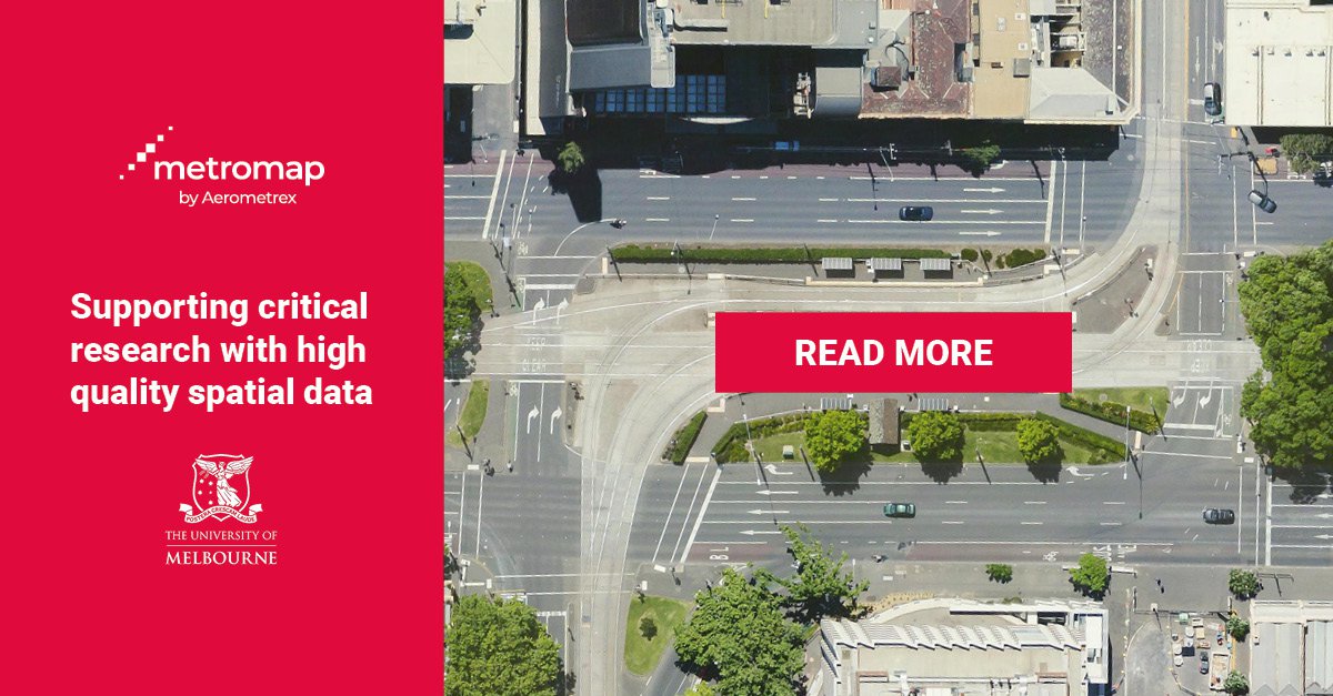 University of Melbourne partners with MetroMap- Aerometrex